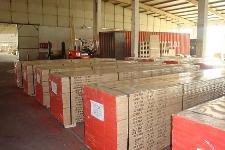 OSHA 38mm / 39mm Pine LVL Scaffolding Board / Plank , OSHA Pine LVL Scaffold Plank