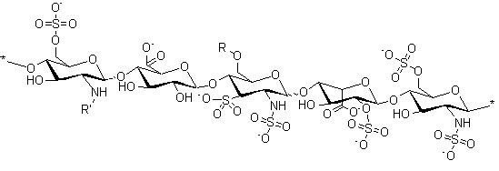 Anticoagulant Heparin Sodium from Porcine Intestinal Muco, 9041-08-1