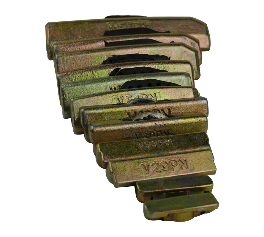  Material 40Cr pin lock & rubber V13-V17PN,V19-V23PN,V29PN,V33PN,V39PN,V43PN,V51PN,V59PN,V61PN,V69PN,V71PN,V81PN