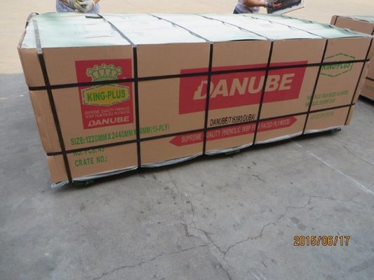 KINGPLUS film faced plywood for construction,building material.imported dynea film.china factory supplier