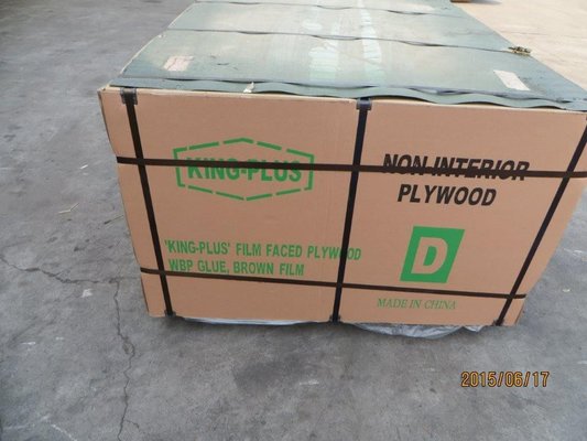 KINGPLUS film faced plywood for construction,building material.imported dynea film.china factory supplier