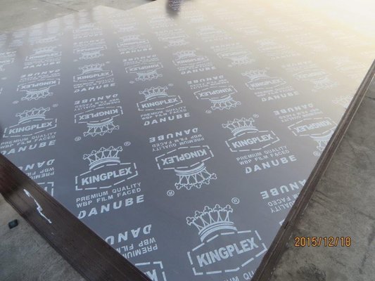 KINGPLEX' BROWN FILM FACED PLYWOOD, COMBI CORE, WBP PHENOLIC GLUE, IMPORTED BROWN FILM