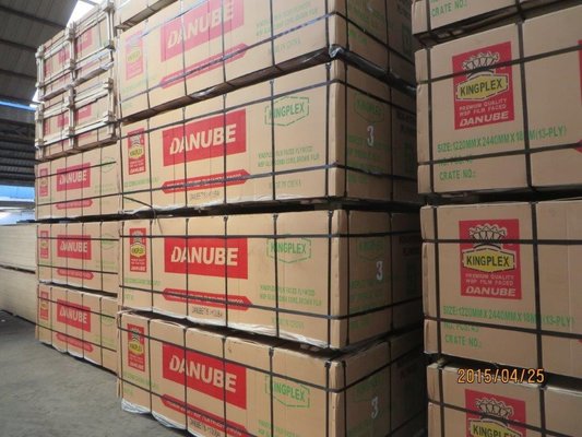 KINGPLEX' BROWN FILM FACED PLYWOOD, COMBI CORE, WBP PHENOLIC GLUE, IMPORTED BROWN FILM