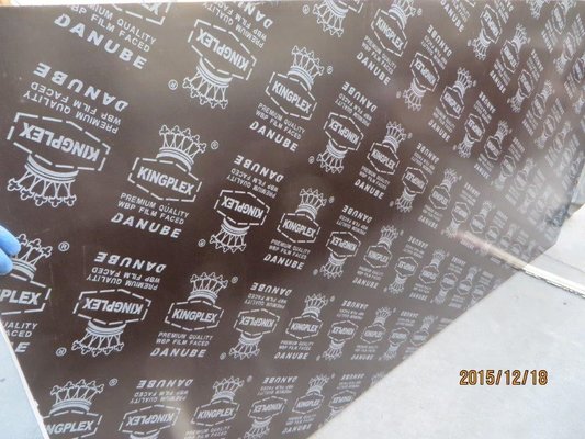 KINGPLEX' BRAND FILM FACED PLYWOOD, COMBI CORE, WBP PHENOLIC GLUE, IMPORTED BROWN FILM