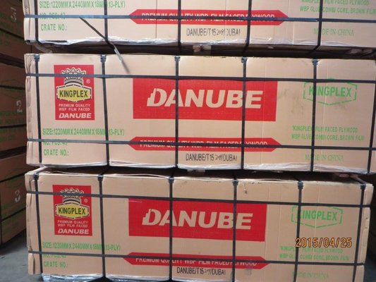 KINGPLEX' BRAND FILM FACED PLYWOOD, COMBI CORE, WBP PHENOLIC GLUE, IMPORTED BROWN FILM