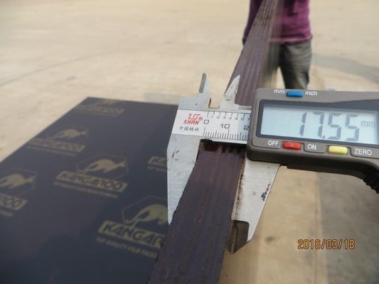 KANGAROO' BRAND FILM FACED PLYWOOD, POPLAR CORE, WBP MELAMINE GLUE, BROWN PRINTED FILM
