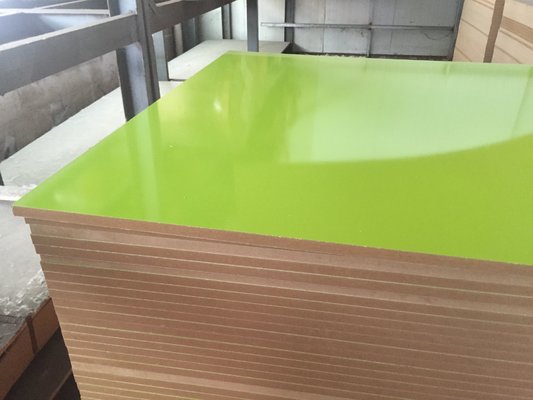 MELAMINE MDF.TITANIUM WHITE HIGH GLOSSY MDF,E2 GLUE