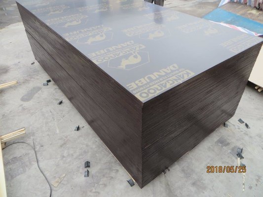 'KANGAROO' BRAND FILM FACED PLYWOOD,formwork scaffolding concrete shuttering plywood film faced plywood