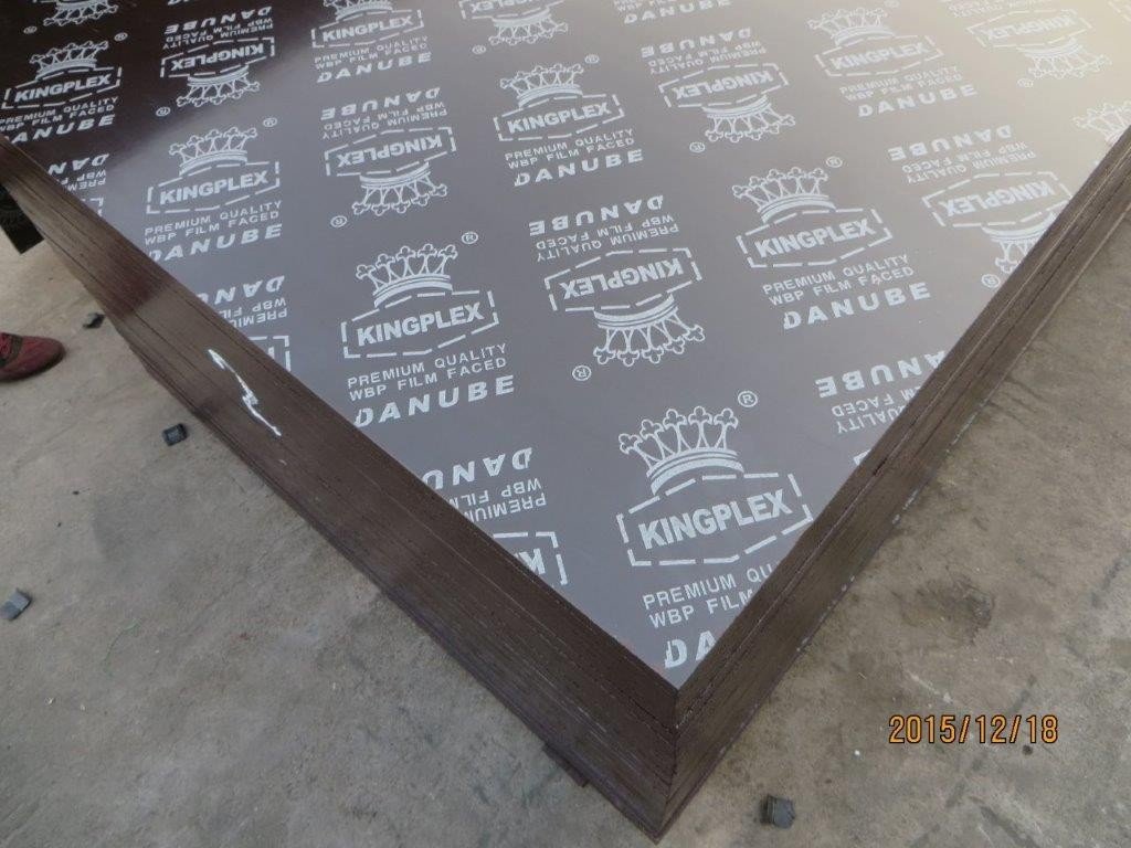 KINGPLEX' BRAND FILM FACED PLYWOOD, COMBI CORE, WBP PHENOLIC GLUE, IMPORTED BROWN FILM