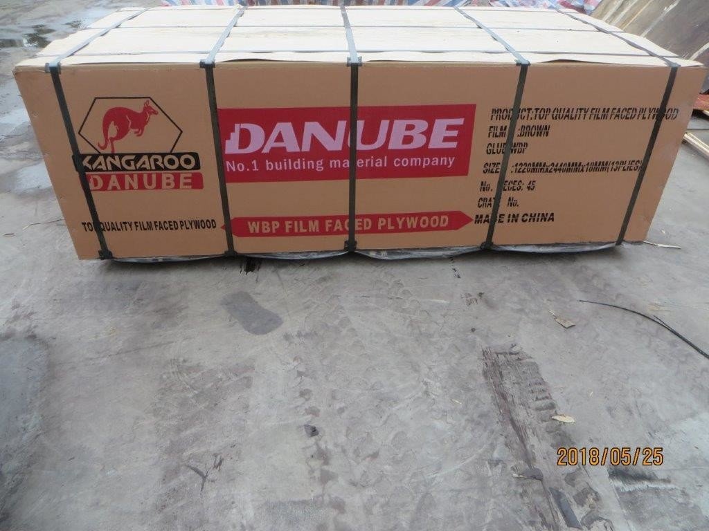 'KANGAROO' BRAND FILM FACED PLYWOOD,High quality 18mm marine film faced plywood sheet