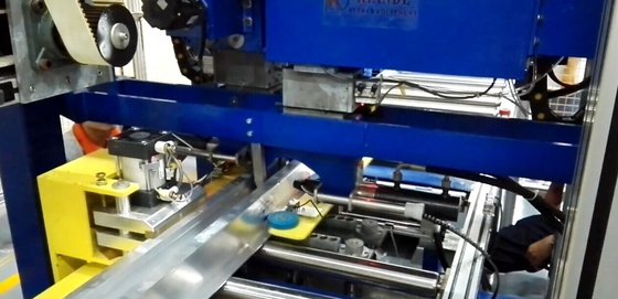 Automatic Busbar Fabrication Equipment For 2 Piece Type Busbar Clamp And Riveting