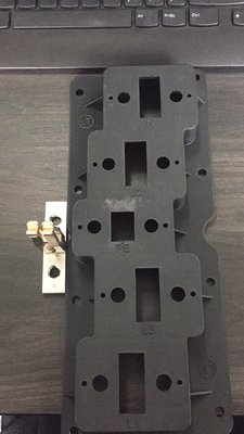 PA66 Nylon Busbar Plugs And Socket Black Color For Busbar Trunking System