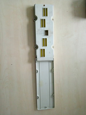 Nylon PA66 Material Busbar Plugs Grey Color For Busbar Trunking System
