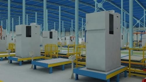 Distribution Box Switch Gear Production Line For Distribution Board Swichgear Equipment