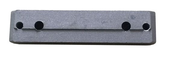 Plug In Box Busbar End Cap Die Casting Parts 115mm Width Gray Color