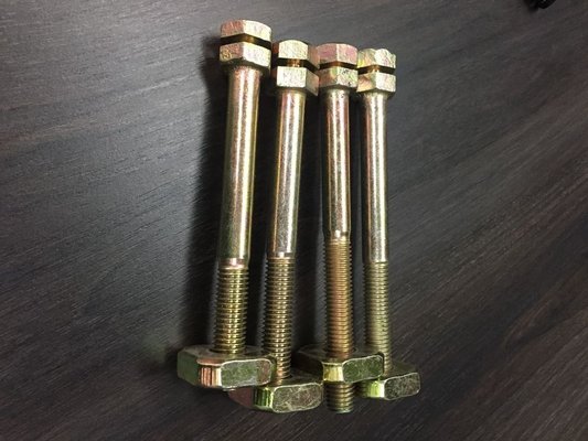 Busbar Joint Fastening Double Headed Bolt Cone - Busduct shear off nuts & bolts
