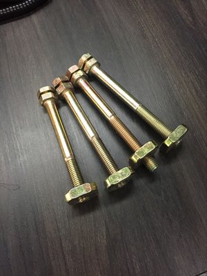 Busbar Joint Fastening Double Headed Bolt Cone - Busduct shear off nuts & bolts