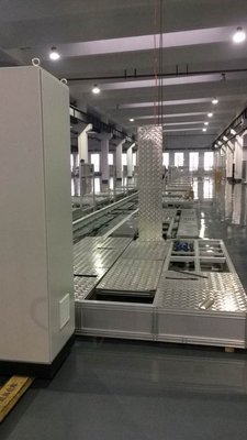 ISO9001 Switch Gear Production Line Bearing Surface 1.2m×1.9m Busbar Bending Machine
