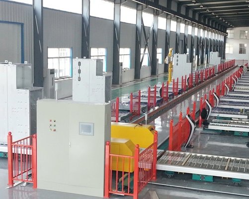 Switch Gear Production Line Power Distribution Panel Assembly Machine Foot Height 200mm