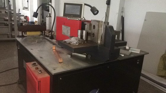 Three In One Copper Bar Cutting Bending Punching Machine PLC Control
