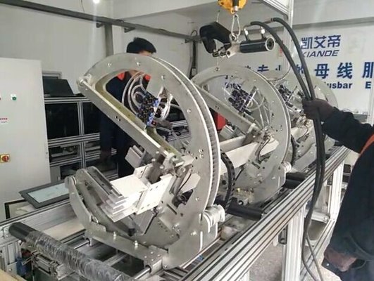 ISO Busbar Fabrication Machine For Compact Busduct Assembly And Clamp