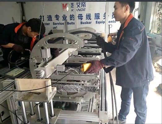 630A-2500A Busbar Fabrication Machine Semi - Automation Busbar Processing Machine