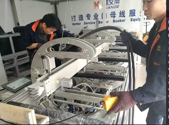 Busbar Fabrication Machine For Compact Busbar Clamp And Clinching