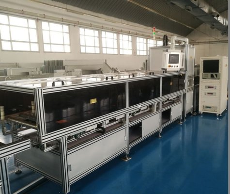 Busbar Inspection Line Busbar Fabrication Machine For Sandwich Bus Bar Manufacturing