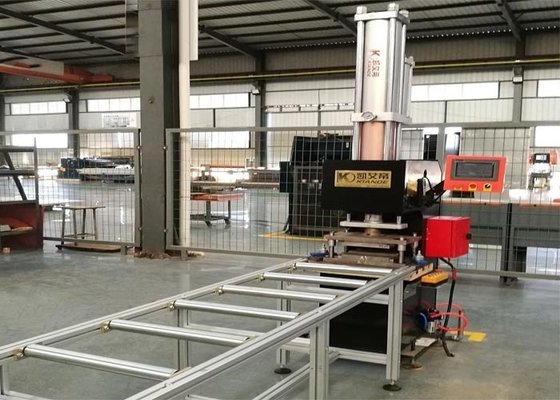 Busbar Cutting Hydraulic Busbar Bender Machine Single - Arm Type Integral Structure