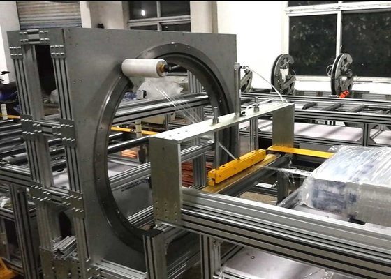 Automatic Busbar Packing Machine Use For Busbar Trunking Systems Wrapping