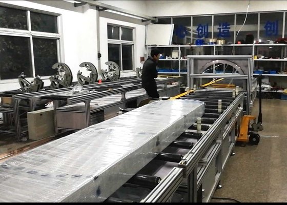 Busbar trunking Packing Machine For Compact Busduct Automatic wrapping