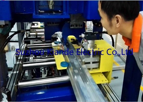 ISO9001 Automatic Bus Bar Assembly Machine For Riveting Busbar Trunking System