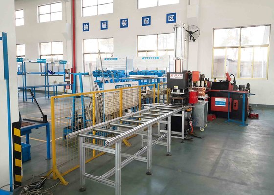Gas - Hydraulic Booster Press CNC Busbar Machine Busbar Assembly System