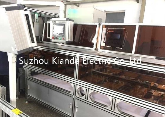 Busway Busbar Fabrication Machine , Automatic Busbar Inspection Machine