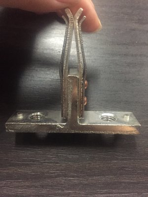 Copper Pins Busbar Accessories 6mm Thickness Small Size For Industrial Plugs