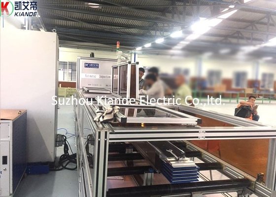 Busbar Automatic Processing Machine , Busway Testing Machine And Record The Test Result