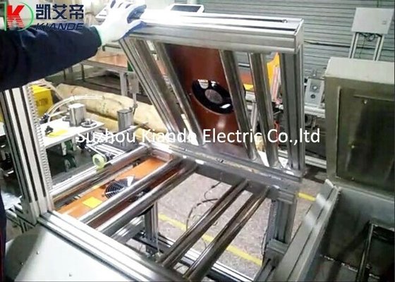 Busbar Polyester Film Making Machine For Busbar Mylar Forming Double Channel