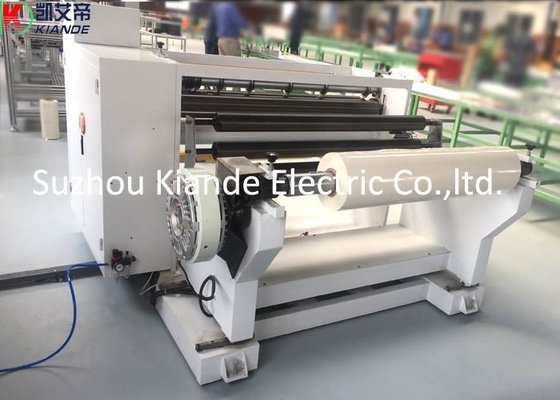 Super Busbar Polyester Film Slitting Machine , Busbar Mylar Cutting Machine