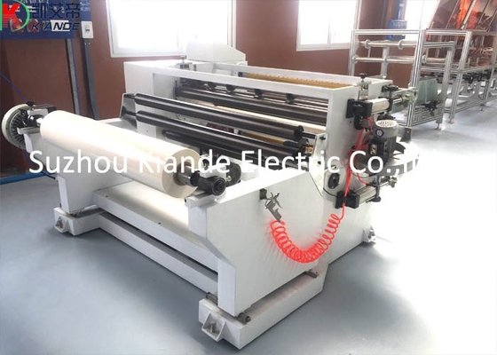 Super Busbar Polyester Film Slitting Machine , Busbar Mylar Cutting Machine