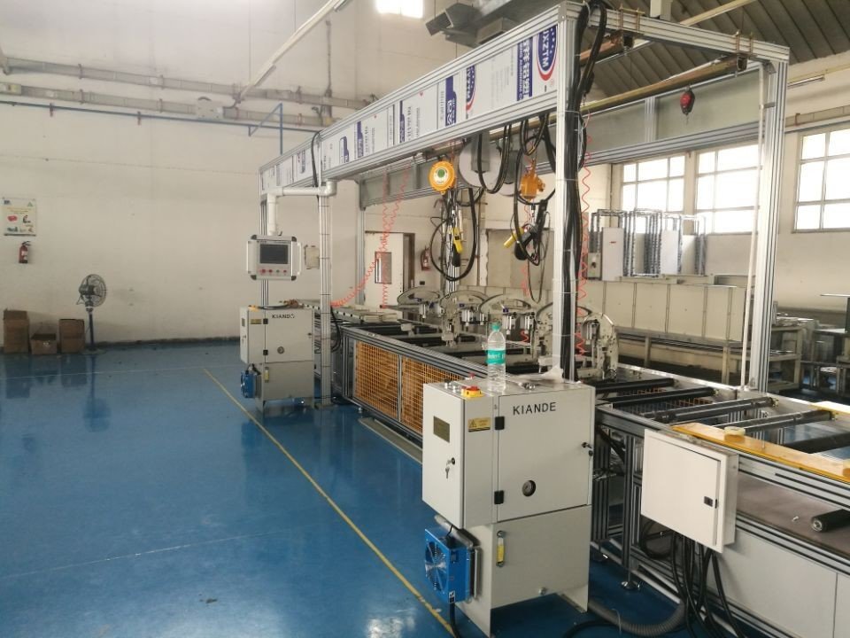 busbar assembly system for busbar trunking system, busbar gripping system
