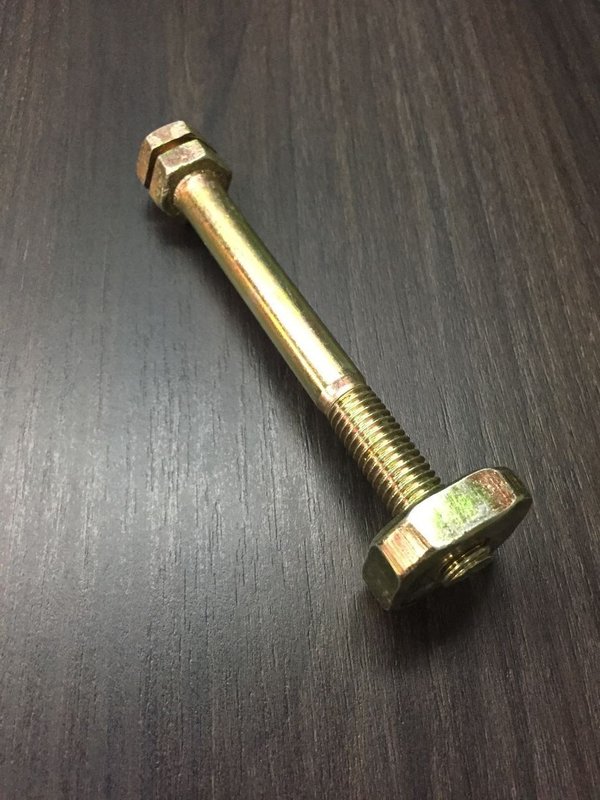 Busbar Joint Double Headed Bolt Carbon Steel Material Lightweight M12 * 130mm