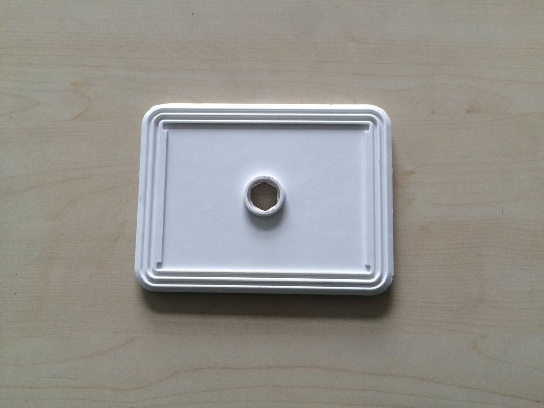 Rectangle Shape Insulator Plate Panel DMC Material Customizable Color