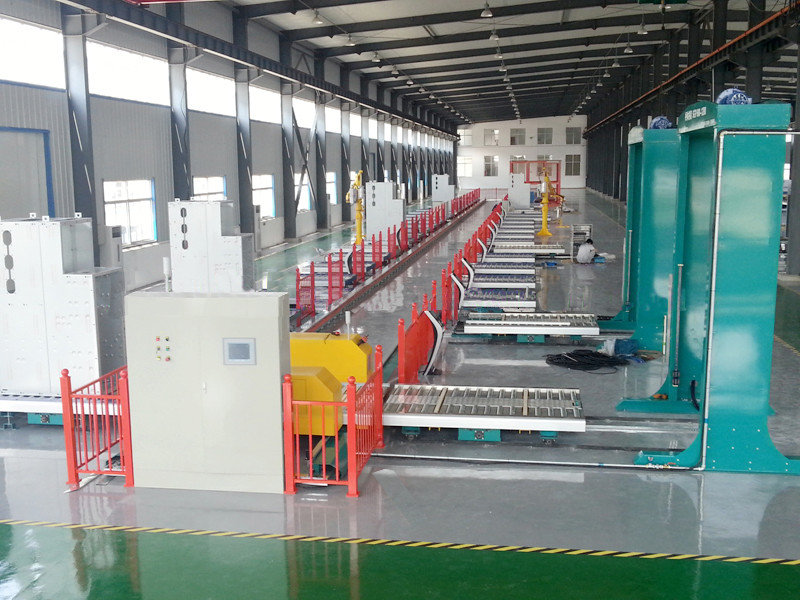 LV MV Switch Panel Production Machine Foot Height 200mm AGV robot