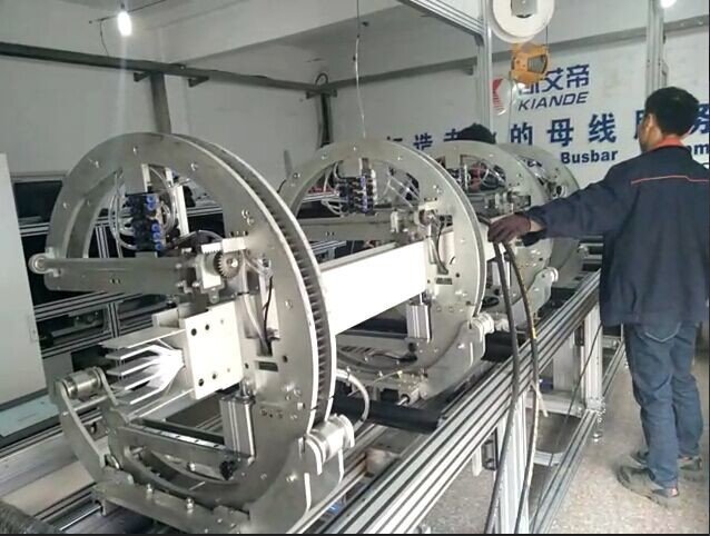 Semi Automatic Bus Bar Assembly Machine Busduct reversal Machine