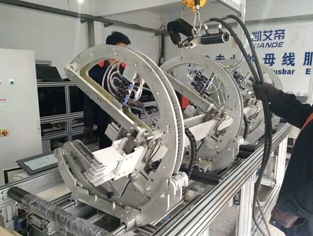 ISO Busbar Fabrication Machine For Compact Busduct Assembly And Clamp
