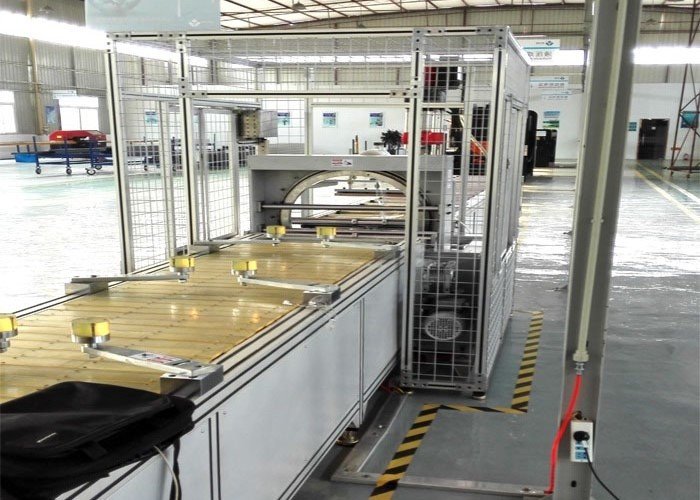 Busbar Fabrication Machine For Busbar Wrapping / Cutting Automatically