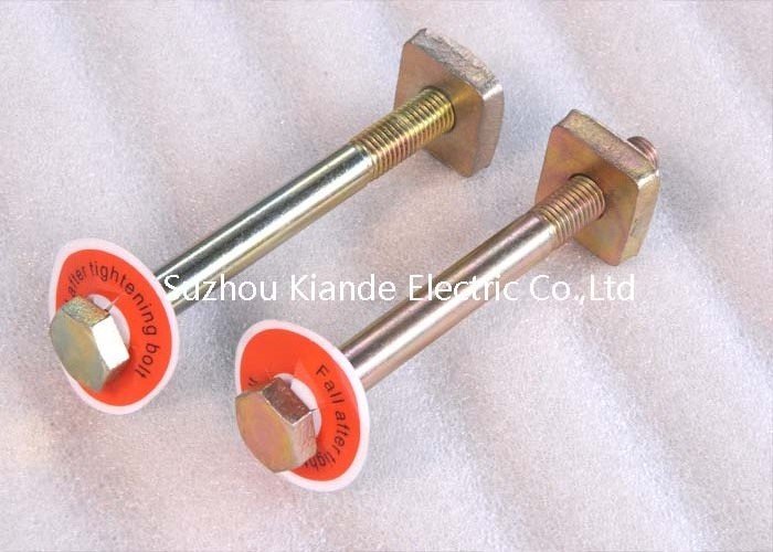 Threaded Rod Brass Double Headed Bolt Fastener With Nuts Busbar Accessories