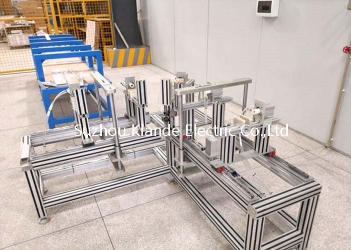 Three Phase Elbow Busbar Assembly Machine For Elbow Busduct Clinching