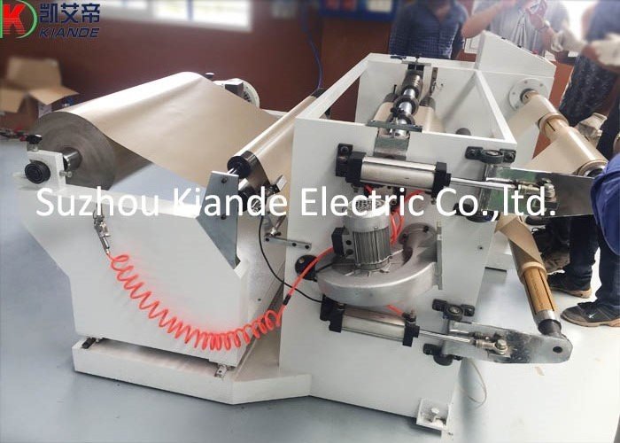 Super Busbar Polyester Film Slitting Machine , Busbar Mylar Cutting Machine