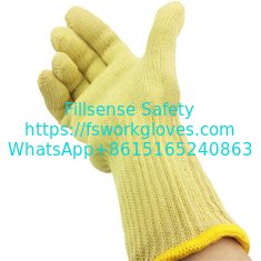 Kevlar Outer Cotton Inner Heat Resistant Work Gloves Heat Resistant Hand Gloves Heat Insulated Gloves